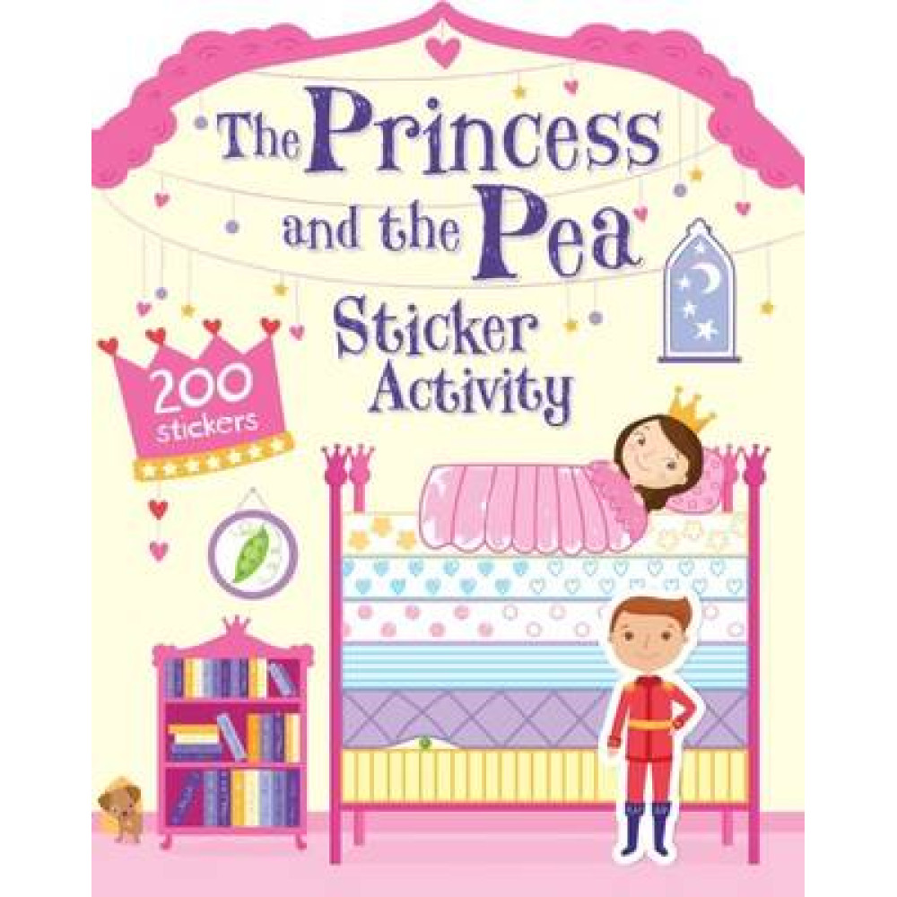 The Princess and Pea Sticker Activity